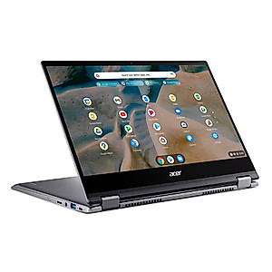 Acer Chromebook Enterprise Spin 514 Convertible Laptop | AMD Ryzen 5 3500C | 14" Full HD IPS Touch Display | 8GB DDR4 | 128GB SSD | microSD | Wi-Fi 5 | Backlit Keyboard | Chrome OS | CP514-1WH-R1H8