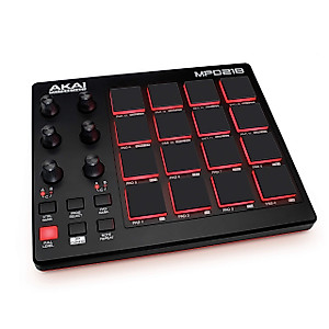 AKAI Professional MPD218 & Full Level Buttons and Production Software & Focusrite Scarlett Solo (3rd Gen) USB Audio Interface with Pro Tools | First