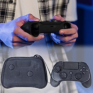 Aenllosi Hard Carrying Case Compatible with Razer Wolverine V2 Pro Wired Gaming Controller (Black)