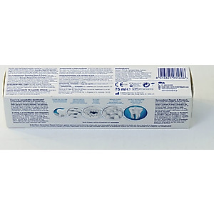 Sensodyne: "Repair & Protect Extra Fresh" Toothpaste, Powered by NovaMin * 2.53 Fluid Ounce (75ml) Tube (Pack of 2) * [ Italian Import ]