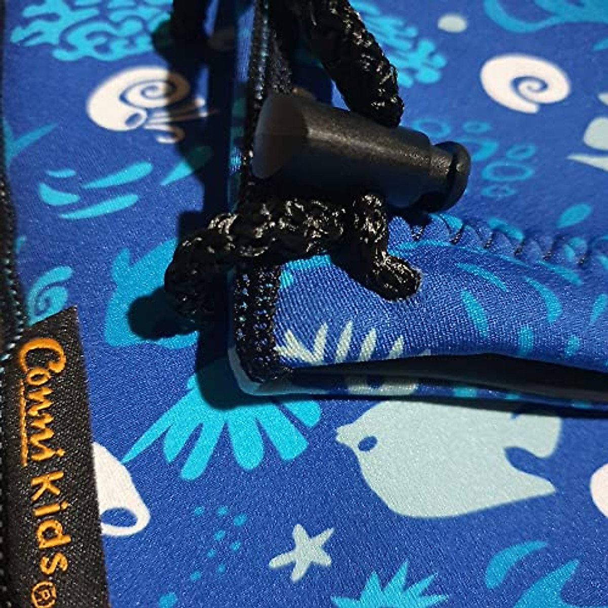 Conni Kids Containment Swim Short Underwear | Trunks Easy Pull Up Kids Incontinence | Washable Swim Diaper for Potty Training, Ocean Blue, Size 8-10