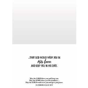 DaySpring - The Lord's Love Never Ends - 4 Floral Desgin Assortment with Scripture - 12 Boxed Praying for You Cards & Envelopes (J9176)