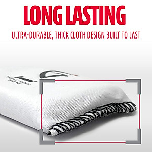 Franklin Sports MLB Gator Grip Rosin Bag - Multi Sport + Baseball + Softball - Absorbs Moisture White