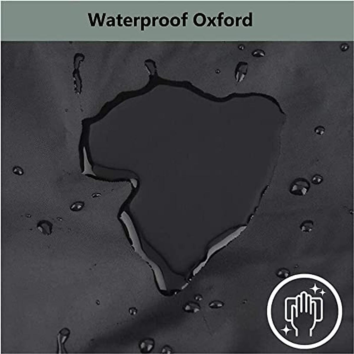 Patio Furniture Covers Waterproof Outdoor 600D Oxford Fabric Patio Table Covers Rectangle Couch Cover Weatherproof Furniture Covering for Deck Lawn and Backyard 70"L x 52"W x 40"H//175x130x100cm