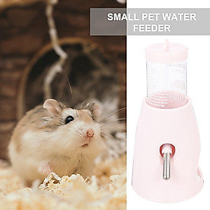 POPETPOP Hamster Water Bottle Small Pet Water Bottle Hamster Waterer Automatic Water Dispenser Hamster Water Fountain Hamster Cage Accessories Rabbit Water Bottle Leakproof Pp Feeder