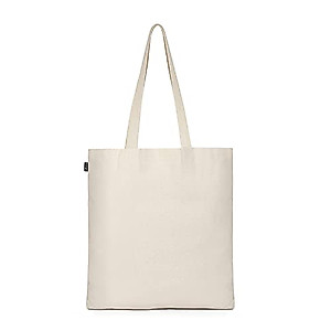 Ecoright Aesthetic Canvas Tote Bag for Women, Cute, Reusable Cotton Bags for School, Gym, Shopping, Beach & Groceries, Gifts