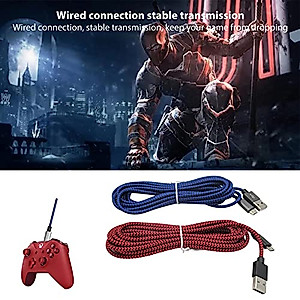 2X Controller Charger Cable for Android Phones Playstaion 4 PS4 Slim/Pro 10ft US Shipping