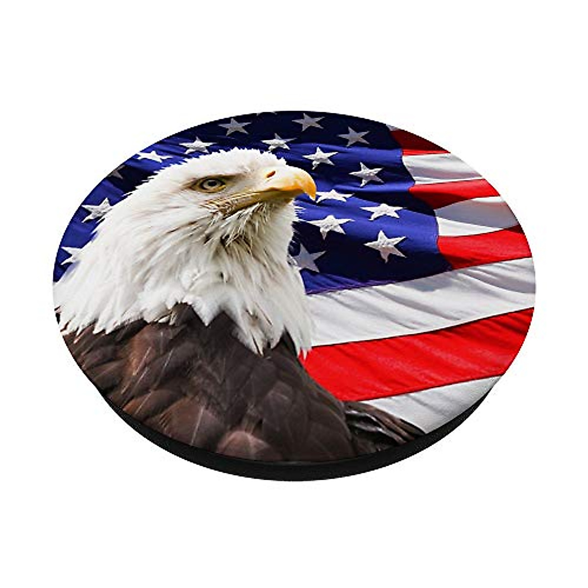 Pop Socket American Flag With Eagle Phone Grip PopSockets PopGrip: Swappable Grip for Phones & Tablets