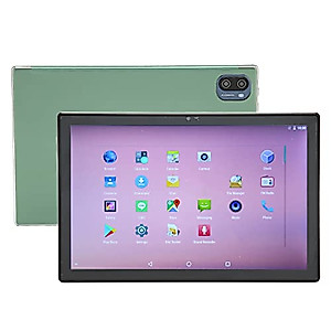 Naroote 10in Tablet, Calling Tablet 6GB 256GB 100‑240V for Travel (US Plug)