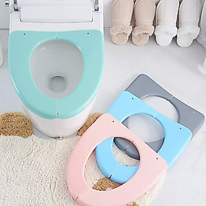 1pc Folding Toilet Seat Travel Toilet Lid Portable