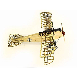 Dancing Wings Hobby 1/15 Wooden Static Model Display Replica 500mm Albatross KIT to Build; Craft Wood Furnishing Gift for Children and Adults (VS02)