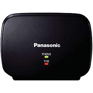 Panasonic KX-TGA407B Range Extender for DECT 6.0 Plus Cordless Phone Systems Landline Telephone Black