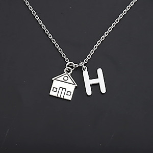 BLEOUK Singer home Inspired Necklace singer fans gift Music Gift Album Gift Music lover jewelry (Home NE)