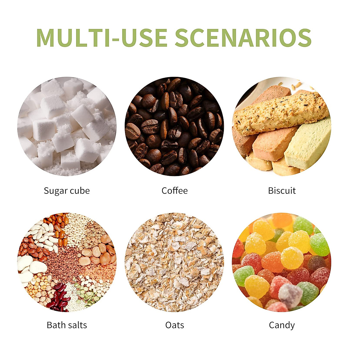 Airtight Food Storage Containers, Glass Storage Canister with Wooden Spoon and Lids ,15OZ Glass Jars with Lids,Glass Jar for Serving Bath Salt Sugar Spice Coffee Tea Cereals Condiment Food (1 set)