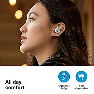 SENNHEISER CX Plus True Wireless Earbuds - Bluetooth In-Ear Headphones for Music and Calls with Active Noise Cancellation, Customizable Touch Controls, IPX4 and 24-hour Battery Life - Black