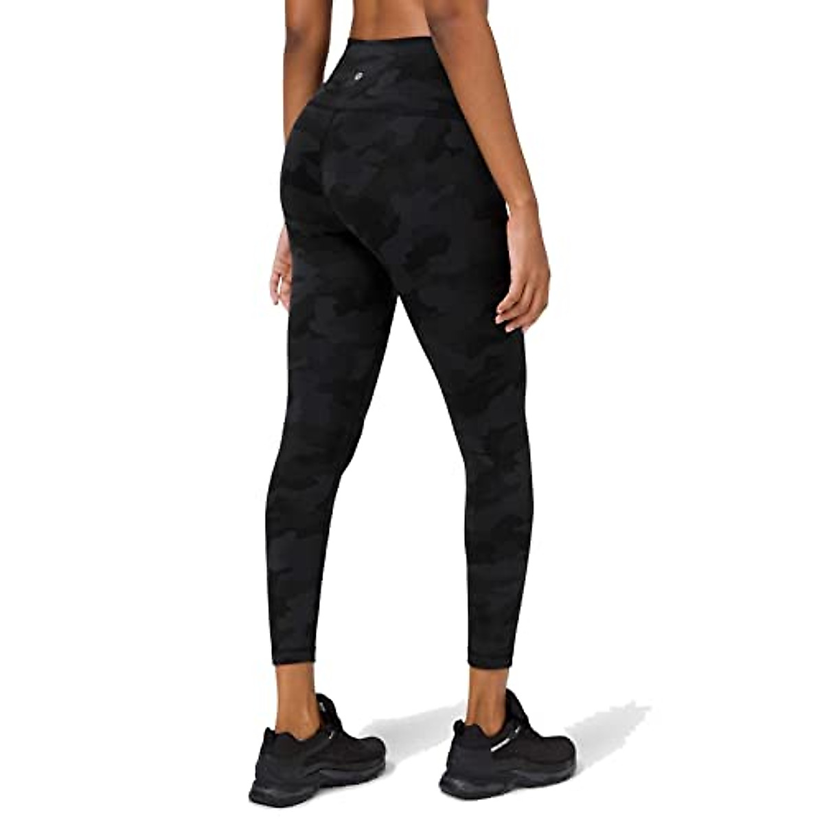 Lululemon Athletica Wunder Train Hi-Rise Tight 25inch (Black Camo, 0)