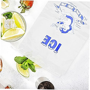 Portable Refrigerator portable refrigerator ice bag plastic ice cubes 50pcs Plastic Ice Cubes