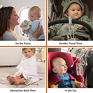 GOPO TOYS Montessori Toys for 18+ Months Old - Baby Sensory Toys for Boys and Girls - Silicone Pull String Activity Toy for Toddlers - Learning & Educational Toys for Kids - Babies Birthday Gifts