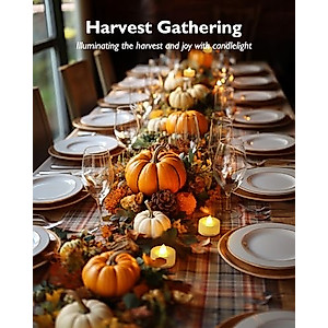 Homemory Value 100Pack Flameless LED Candles Tea Lights Battery Operated, 200+Hours Electric Fake Candles Tealights for Votive, Halloween, Pumkin, Ofrenda, Diya, Table Decor, Funeral, Christmas