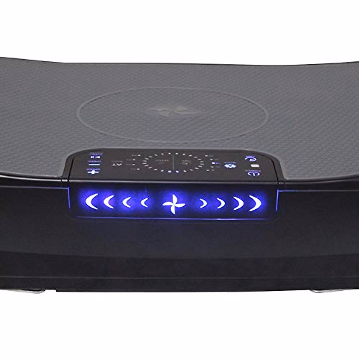 Confidence Fitness 4D Vibration Trainer Exercise Machine with Upper Body Straps and Remote