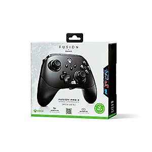 PowerA FUSION Pro 3 Wired Controller for Xbox Series X|S, Xbox One, Mappable Advanced Gaming Buttons, Xbox Controller, Trigger Locks, Black