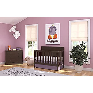 Child Craft Sheldon 4-in-1 Convertible Crib, Slate