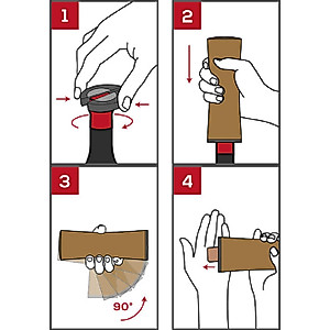 Peugeot Elis Reverse Fully Automatic Rechargeable Corkscrew Black 21 cm - 6 1/2“