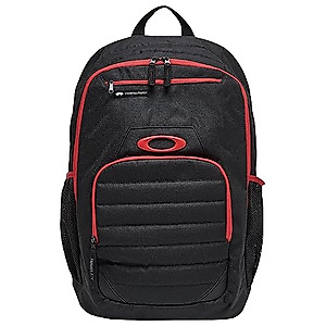 Oakley Enduro 25Lt 4.0 Backpack, Black/Red, One Size
