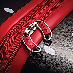 AMERICAN TOURISTER Kids' Disney Hardside Luggage with Spinner Wheels, Minnie Mouse Red Bow, 2-Piece Set (21/28)