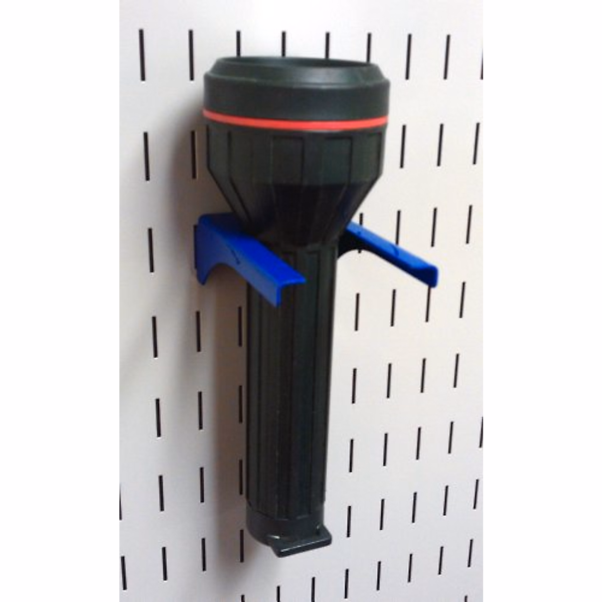 Wall Control Pegboard 2in Handle Pegboard Bracket Slotted Metal Pegboard Hook Pegboard and Slotted Tool Board – Blue