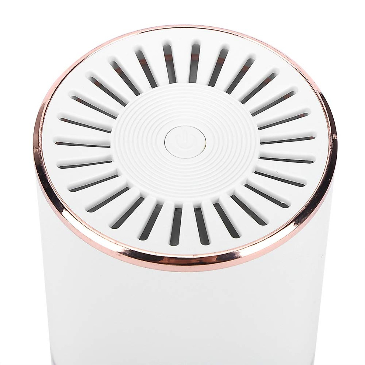 Fdit Portable USB Charging Household Desktop Air Purifier Mini Car Air Purifier (White)