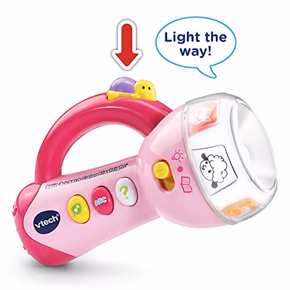 VTech Spin & Learn Color Flashlight , Pink