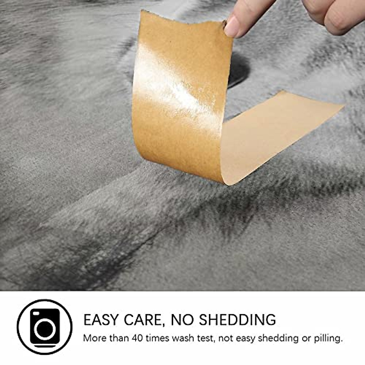 Wolf Fleece Blanket, Soft Flannel Fluffy Throw Blanket Warm All Seasons for Home Decor 50x60inch