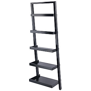 Winsome Wood Bailey Shelving, Black