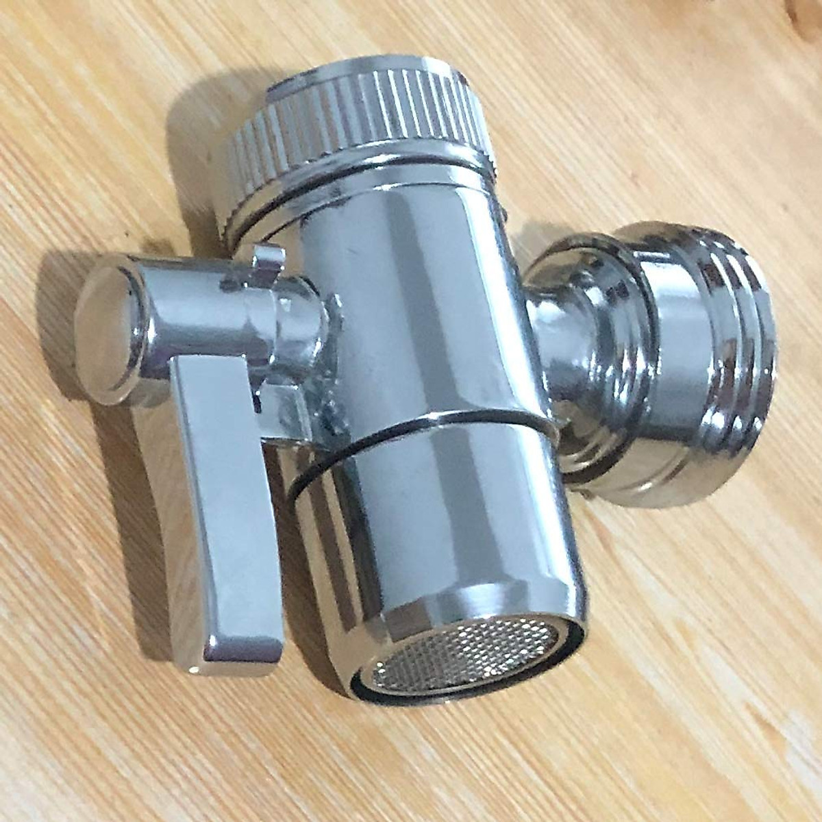 MISSMIN Sink to Garden Hose Diverter Faucet Adapter for Portable Washer/Dishwasher/Washing Machine,for Bathroom and kithcen