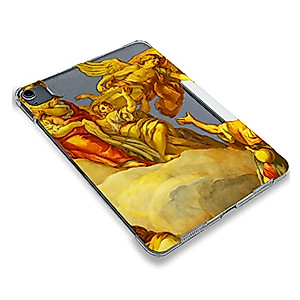 Cute Renaissance Angels Art case Compatible with iPad Mini Air Pro 7.9 8.3 9.7 10.2 10.9 11 12.9 inch Pattern Cover New 2022 2021 Trifold Stand 3 4 5 6 7 8 9 Generation 594 (8.3 Mini 6)