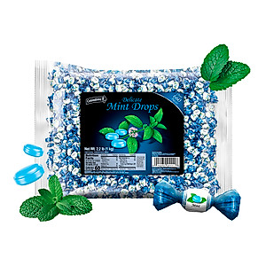 Colombina Breath Mints Delicate Drops - Over 660 Individually Wrapped Breath Savers Mini Mints in Bulk Bag for Long-Lasting Freshness and Convenience (2.2 lbs)