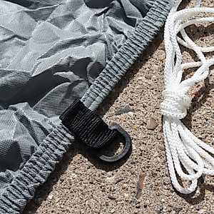 Budge Folding Camper RV Covers Fits Folding Campers 16' to 17'11" Long (Gray, Polypropylene) (RVRB-63)