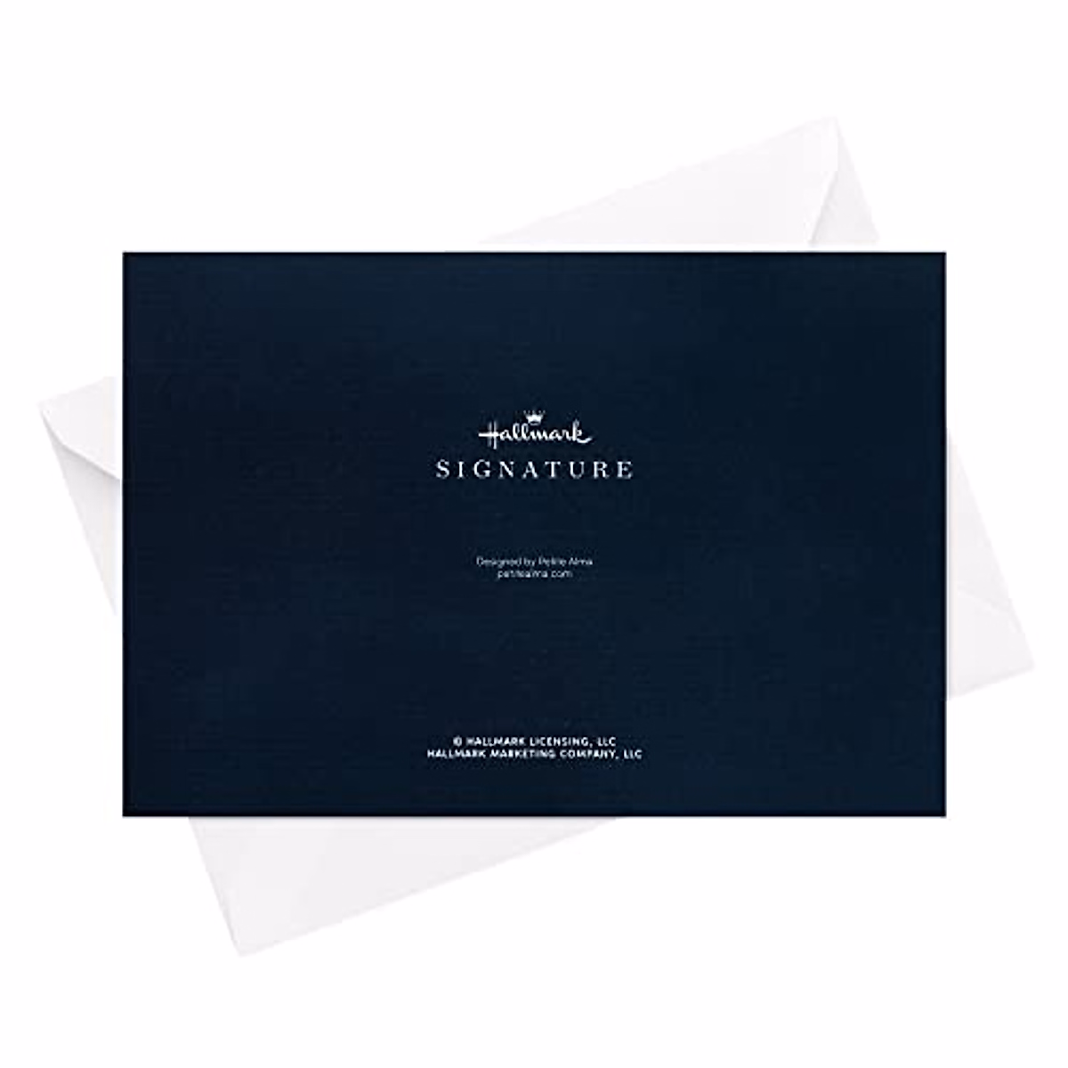 Hallmark Signature Anniversary Card, Love Card for Significant Other (Gold Foil Hearts)