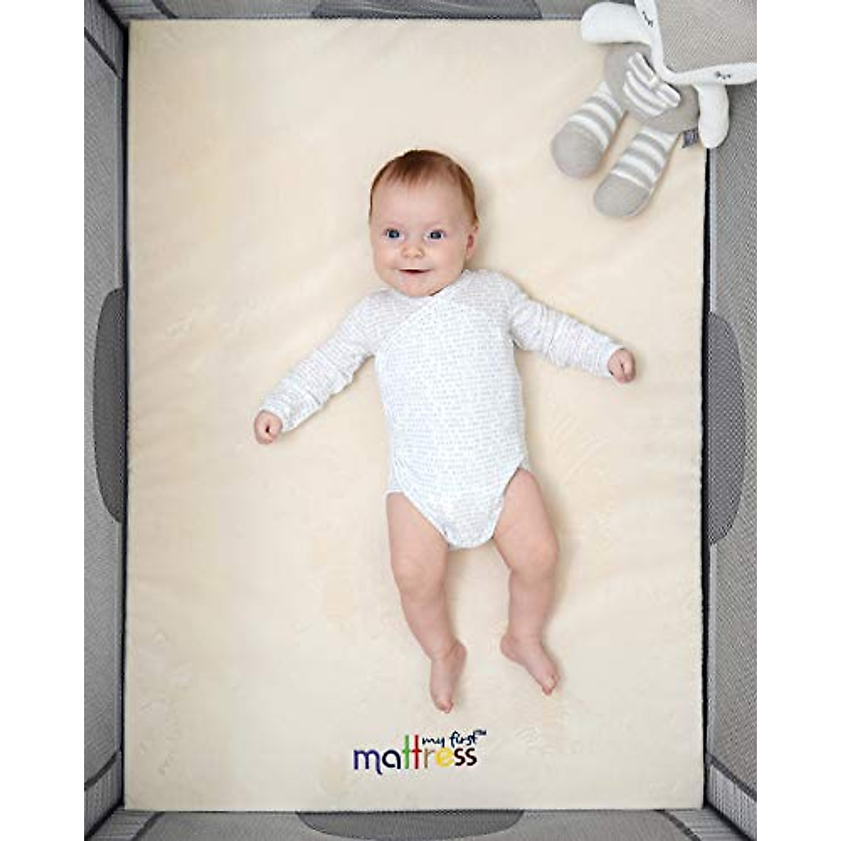 My First Pack N Play Mattress Pad or Mini Crib Pad, 38-1/2" x 24" x 1-1/2"