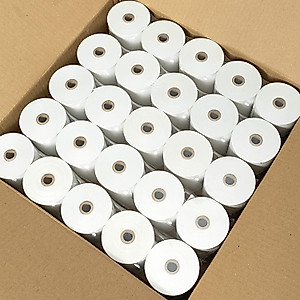 (50 Rolls) BPA FREE ROLLXY Thermal Paper - 3-1/8 x 230 Feet (CT-S300) 46 GSM …