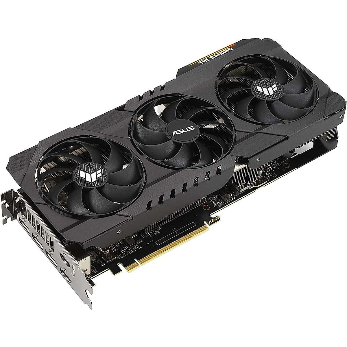 ASUS TUF Gaming NVIDIA GeForce RTX 3080 Graphics Card (PCIe 4.0, 10GB GDDR6X, HDMI 2.1, DisplayPort 1.4a, Dual Ball Fan Bearings, Military-Grade Certification, GPU Tweak II) (Renewed)