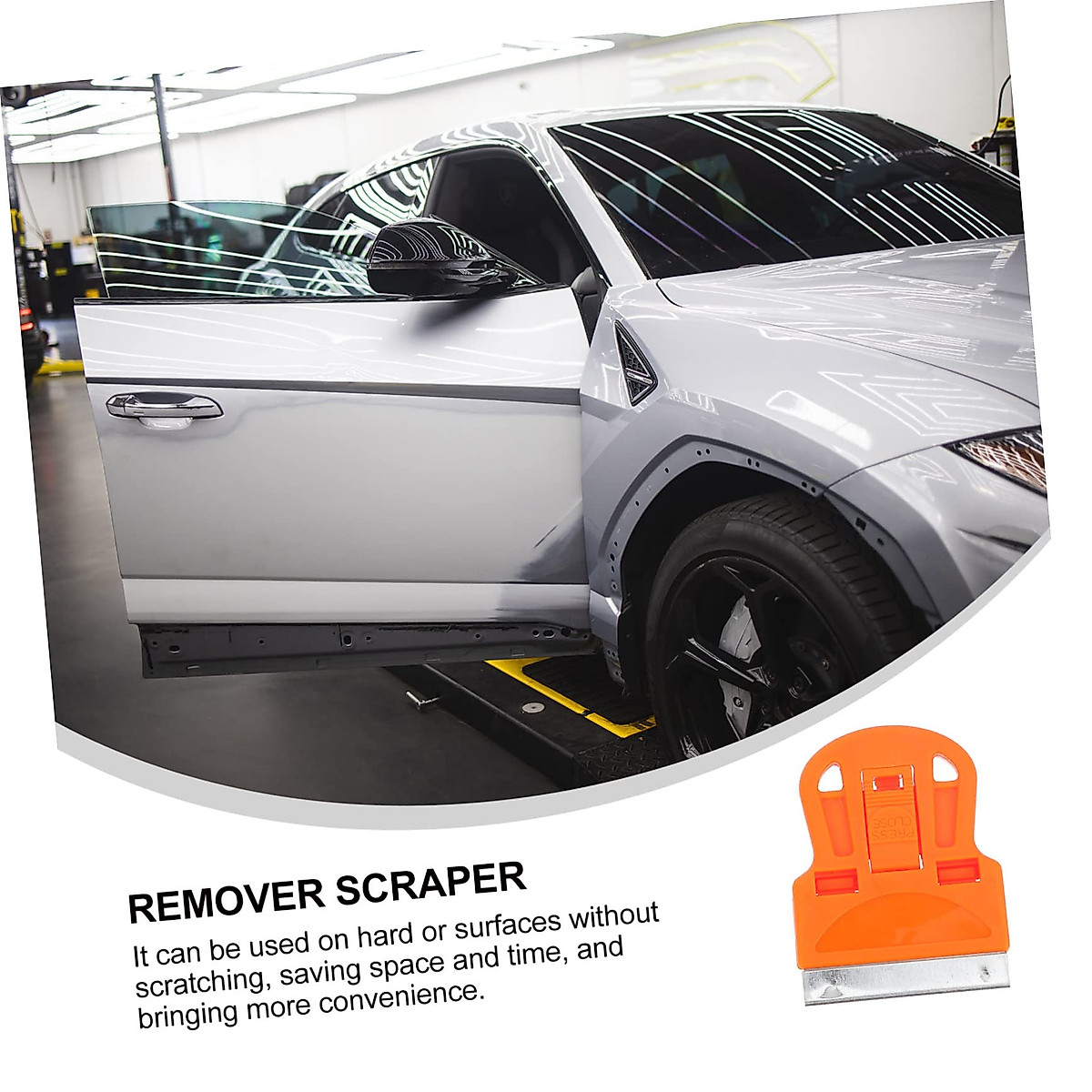 PRETYZOOM 10pcs Cleaning Blade Car Film Scraper Mini Razor Blades Razor Scraper Tool Razor Paint Scraper Utility Blade Scraper Tool Ice Scraper Windshield Scraper Gasket Window Plastic