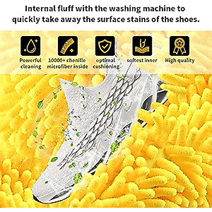 Shoes Laundry Bag Shoe Wash Bag For Washing Machine With Premium Zipper Durable Laundry Bag For Shoes -Sneaker Shoe Cleaner Kit Include Pair of Adjustable Shoe Trees Perfect For Canvas/Sneak