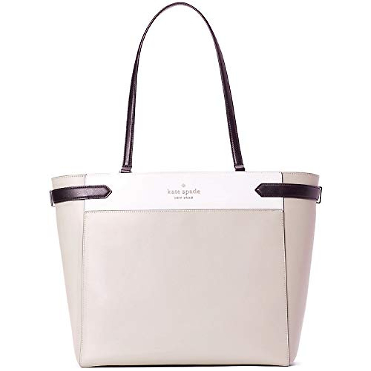 Kate Spade New York Staci Saffiano Leather Laptop Tote Shoulder Bag Color Block
