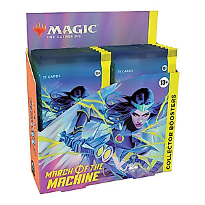 Magic: The Gathering March of the Machine Collector Booster Box | 12 Packs (180 Magic Cards)