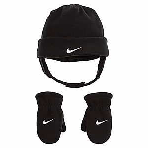 Nike Swoosh Baby Fleece Cap Gloves Set (Infant/Toddler)