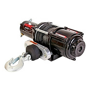 VENOM Winch 4500LB UTV Winch With Model Specifc Mount Fits 14-21 POLARIS RZR/RZR 4/GENERAL 900/1000/TURBO RXR RAZOR