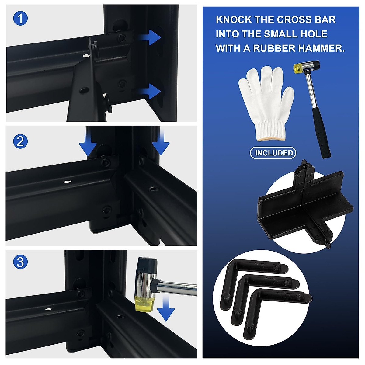 PACHIRA E-Commerce 35.5" W x 16.5" D x 72" H Garage Shelving Heavy Duty Loads 2000LBS, 5 Tier Adjustable Storage Shelves Metal Shelving Garage Utility Rack