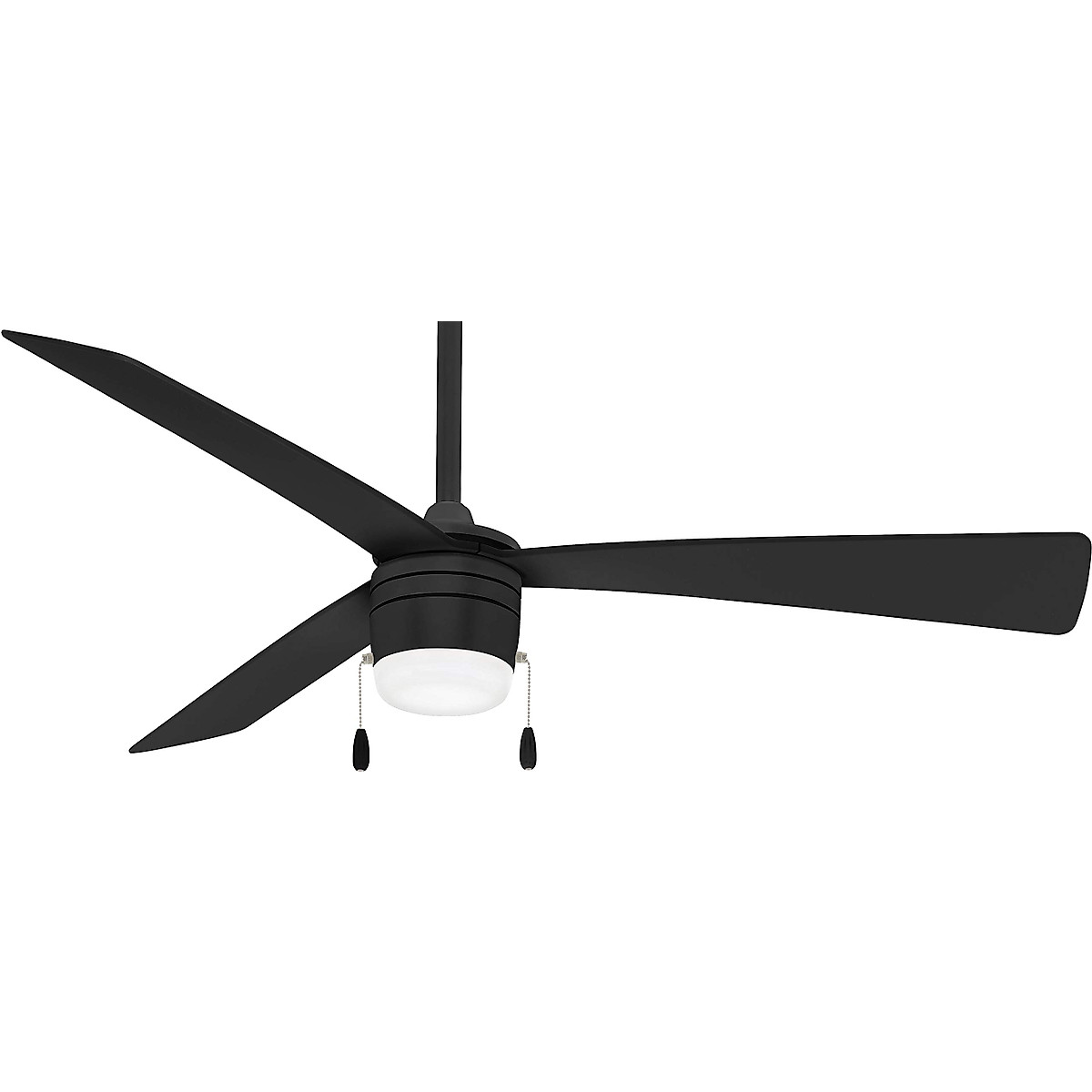 MINKA-AIRE F676L-CL Vital 44 Inch Pull Chain Ceiling Fan with Integrated 16W LED Light in Coal Finish